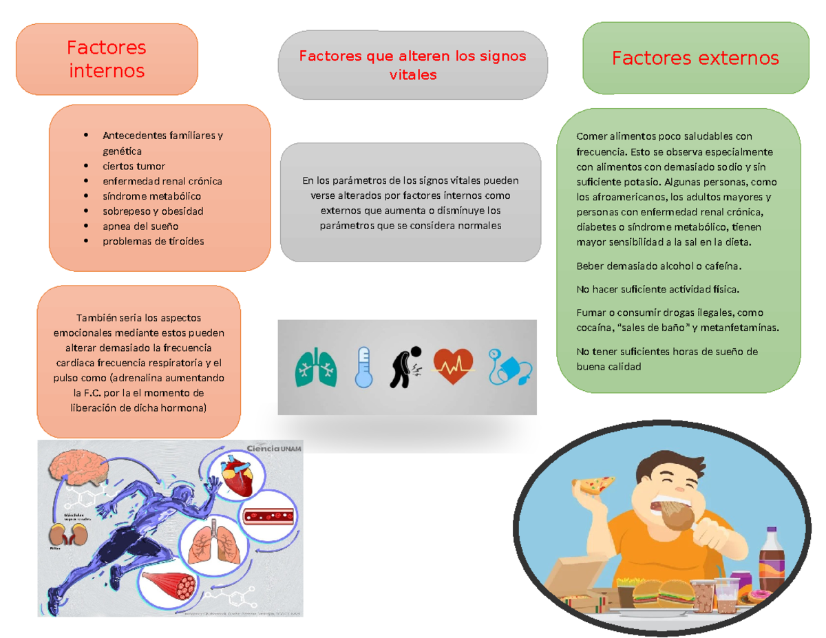 Alteración de signos - Factores que alteren los signos vitales En los ...