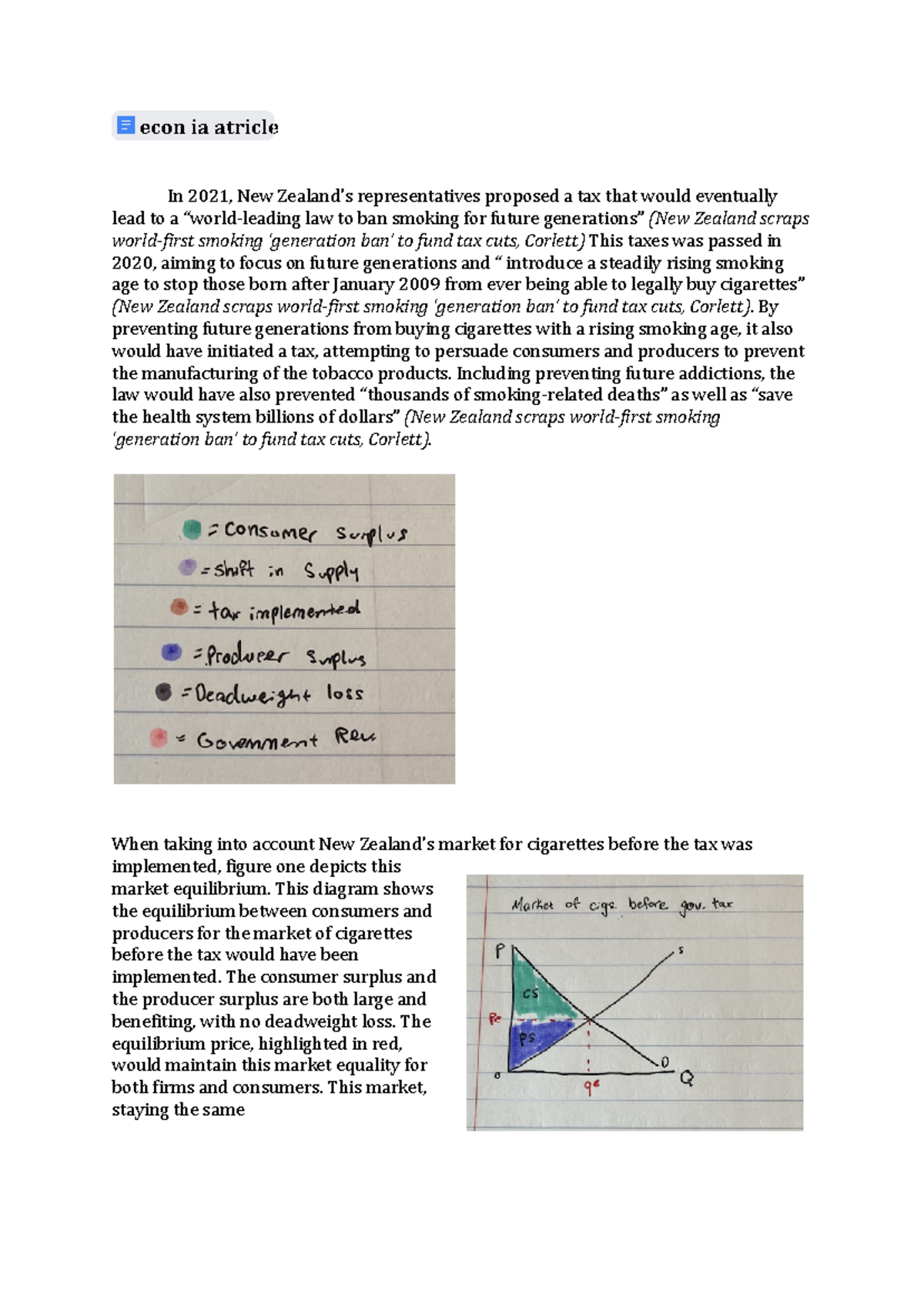 Economics Internal Assessment Draft - econ ia atricle In 2021, New ...