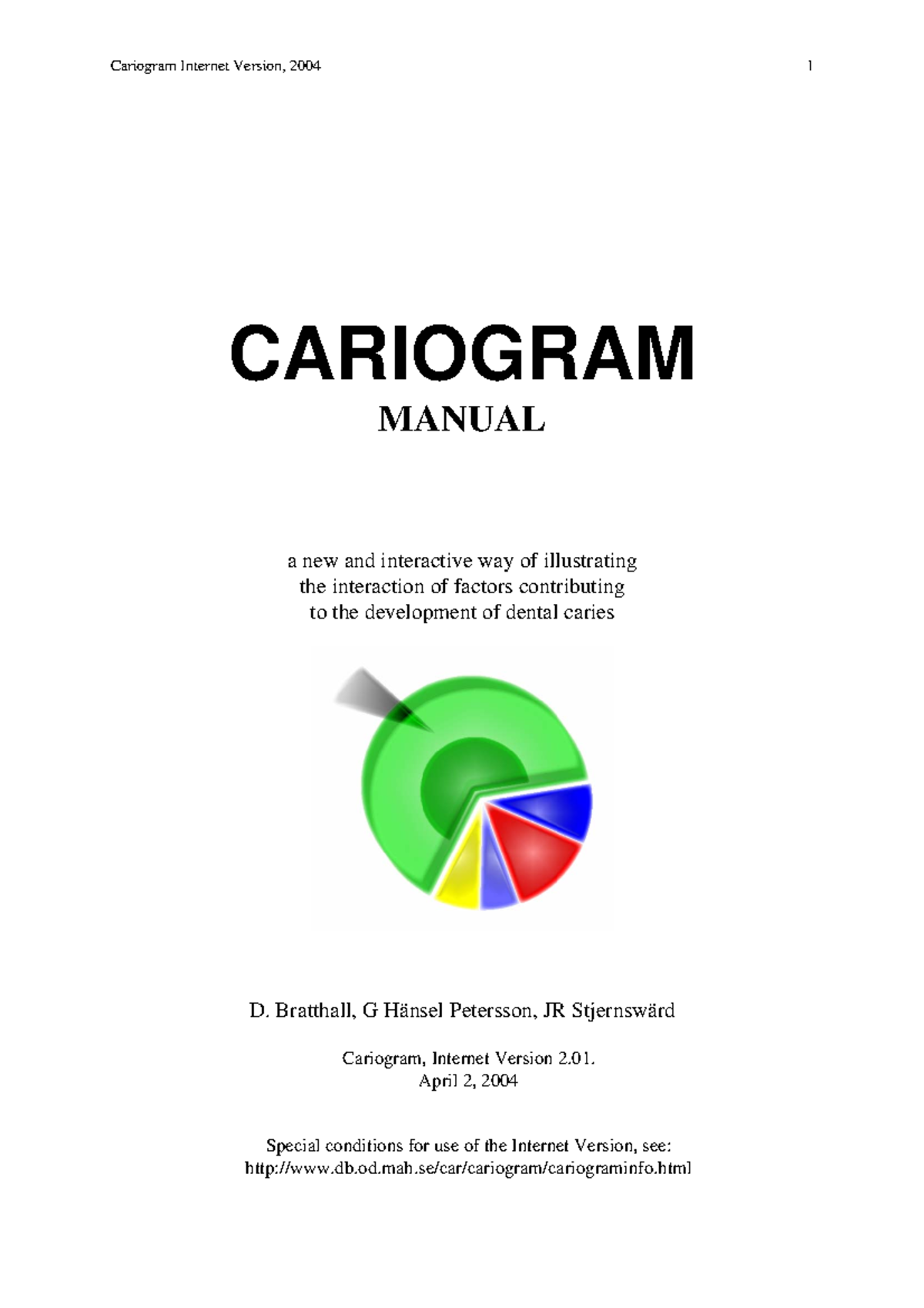 Manual Cariograma (Original) - CARIOGRAM MANUAL a new and interactive ...