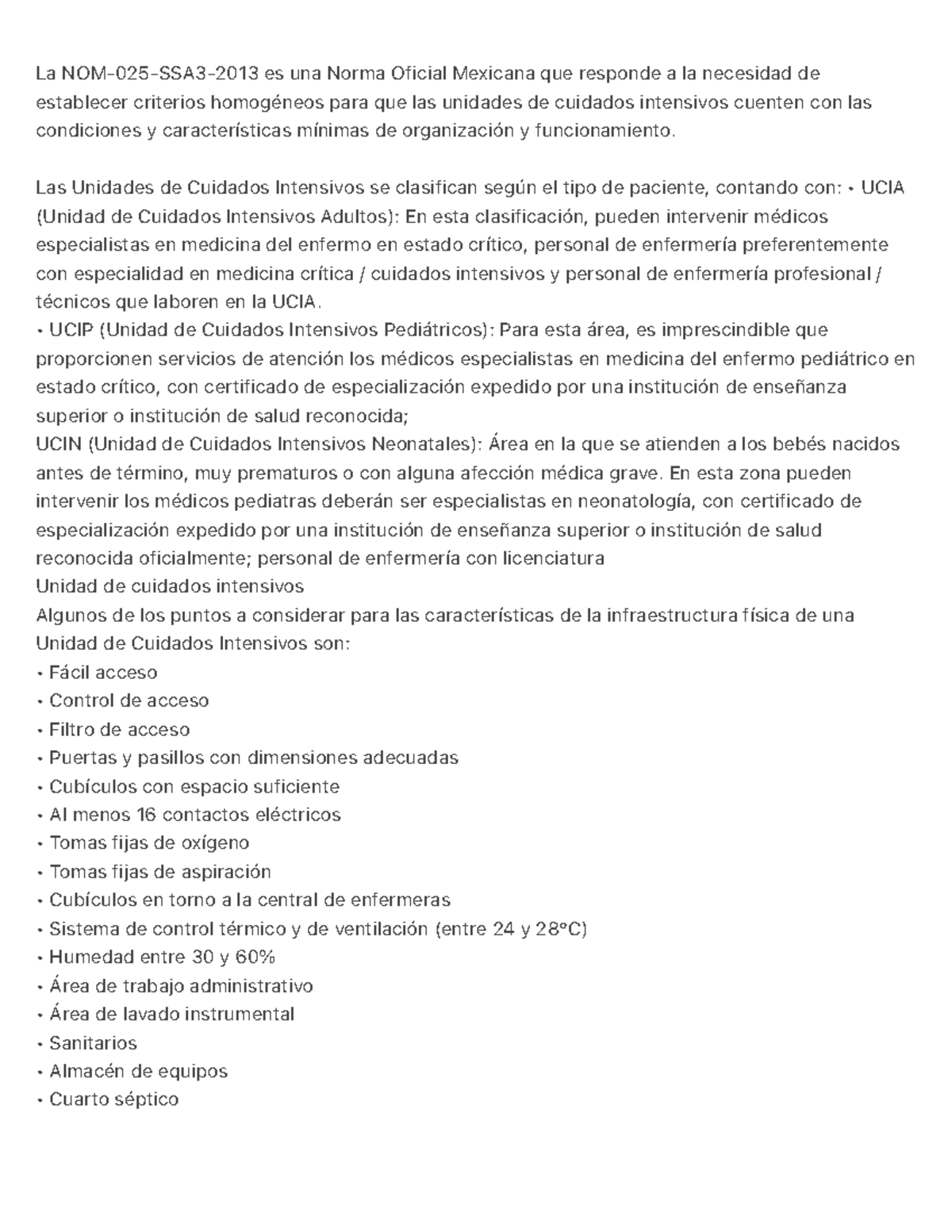 La NOM-025-SSA3-2013 es una Norma Oficial Mexicana que responde a… - La NOM-025-SSA3-2013 es una ...