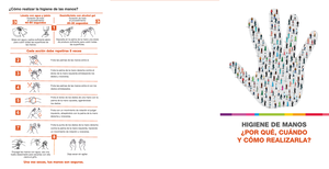 18 Triptico Higiene de manos porque cuando y como realizarla - ealizar la higiene de las manos ...
