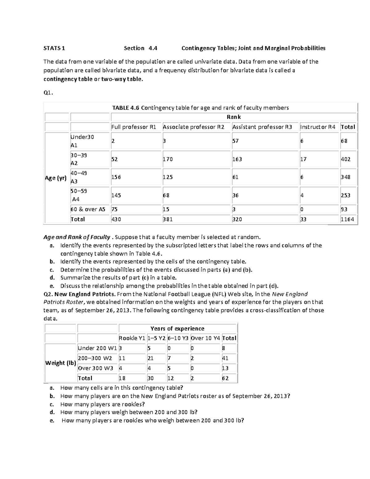 Section 4.4%2C4 - Instructor: Reena Mathur - STATS 1 Section 4 ...