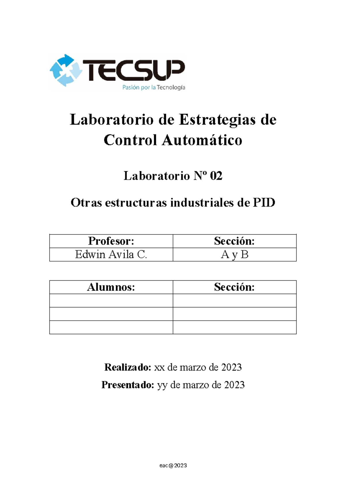 Guia Laboratorio 2-3 - TAREAS TAREAS - Laboratorio de Estrategias de ...