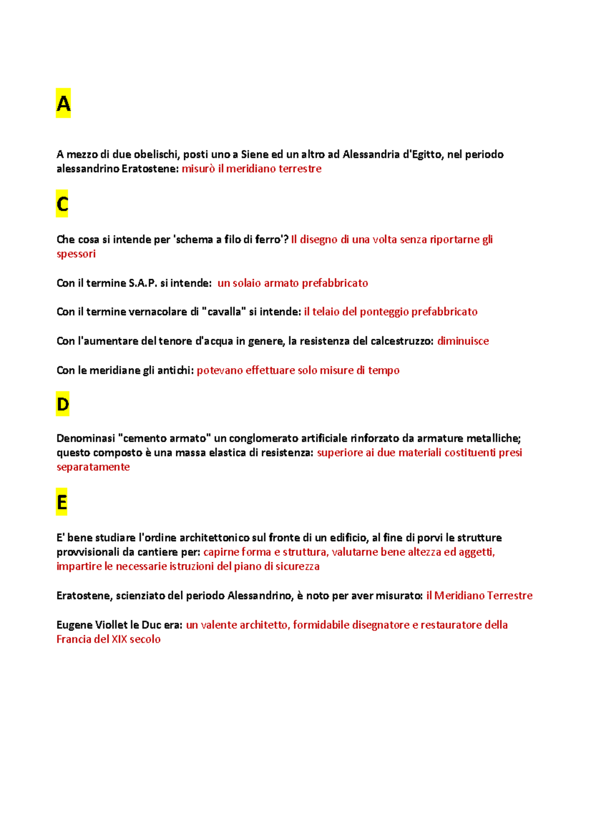Principi DI Restauro E Architettura - A A mezzo di due obelischi, posti ...