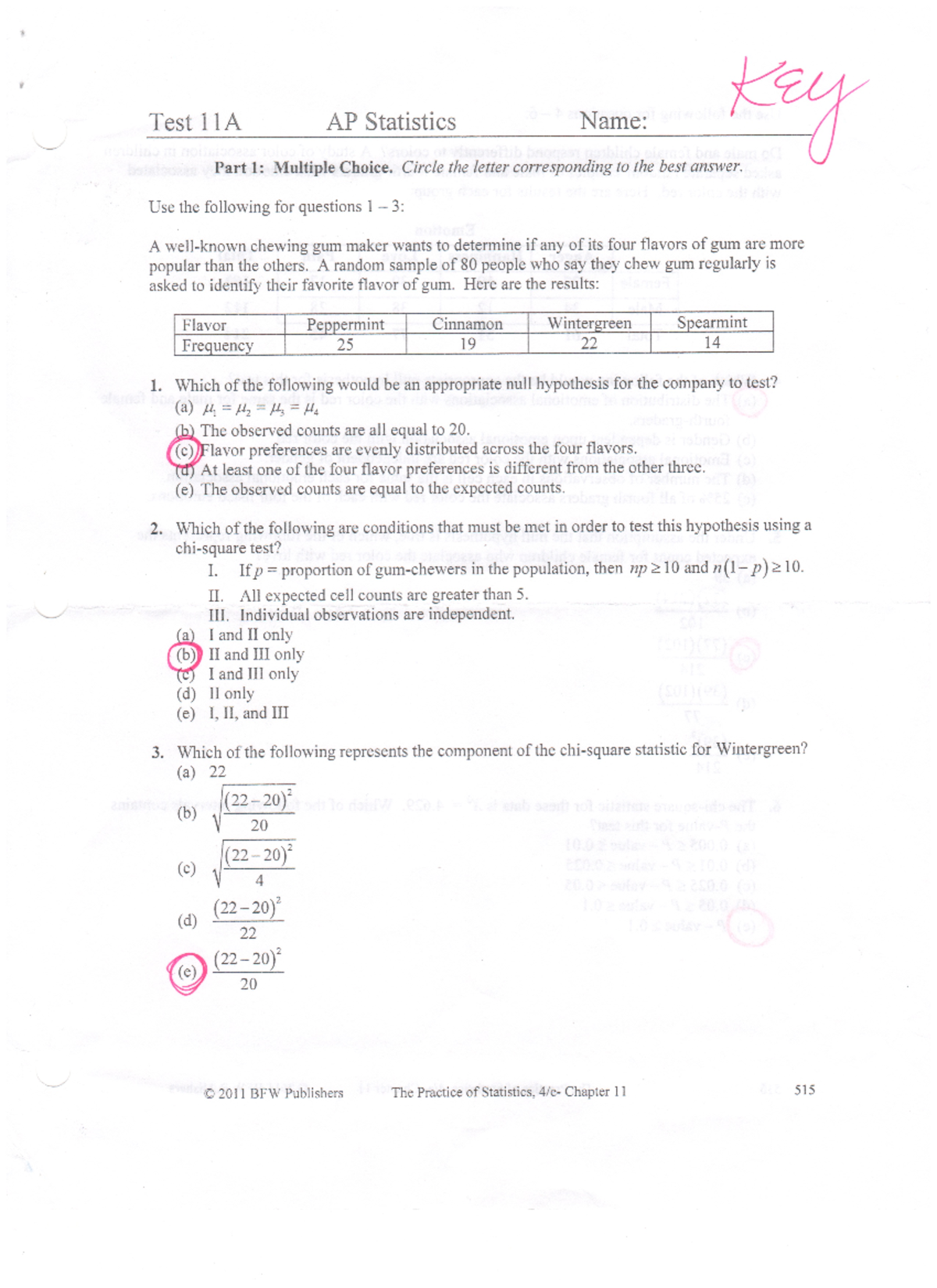 Chapter 11 Review KEY - Studocu