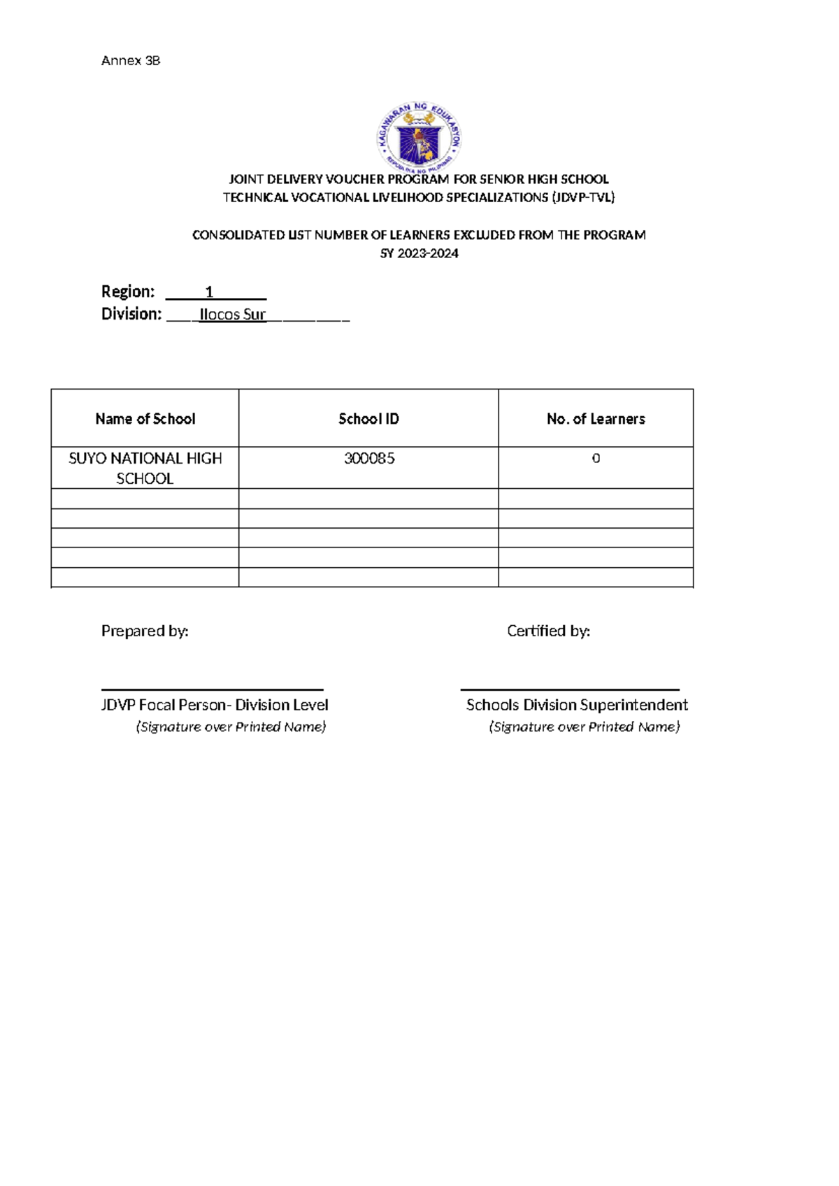 Annex 3b 2023-24 - Annex 3B JOINT DELIVERY VOUCHER PROGRAM FOR SENIOR ...