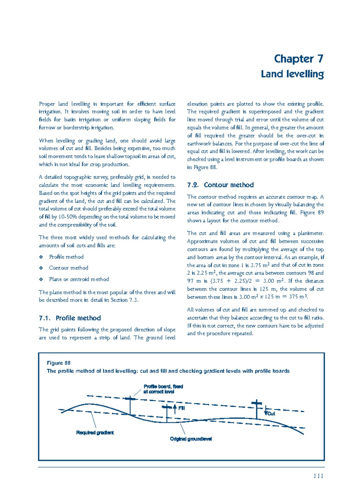 Ai596e04 - Proper land levelling is important for efficient surface ...