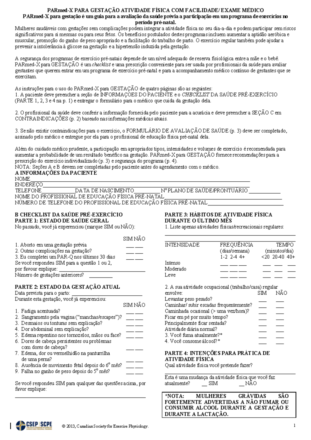 Traducao PARmed X PARA Gestacao Translat - PARmed-X PARA GESTAÇÃO ...