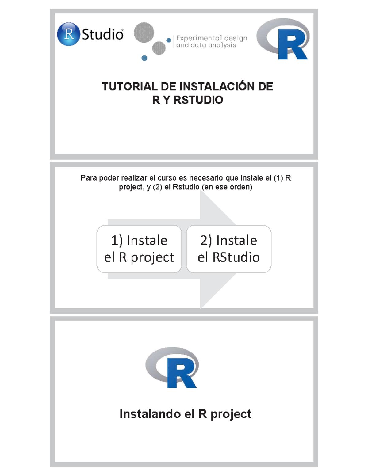 0. R y Rstudio Alumnos - TUTORIAL DE INSTALACIÓN DE R Y RSTUDIO 1 ...