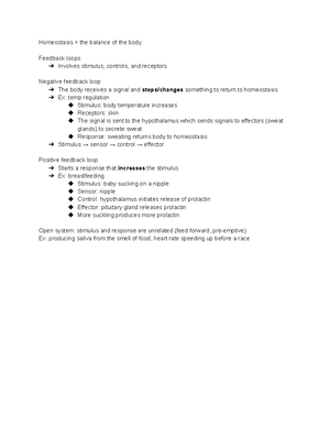 Intro Notes - Intro & Organizing Principles Structure dictates function ...