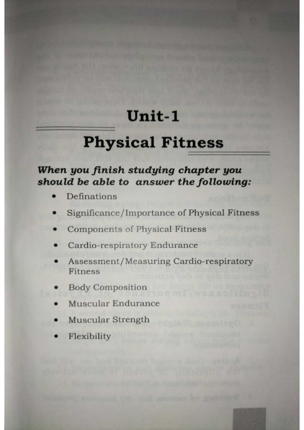 Physical fitness 🔥🔥 (18) - Physical concepts - Studocu