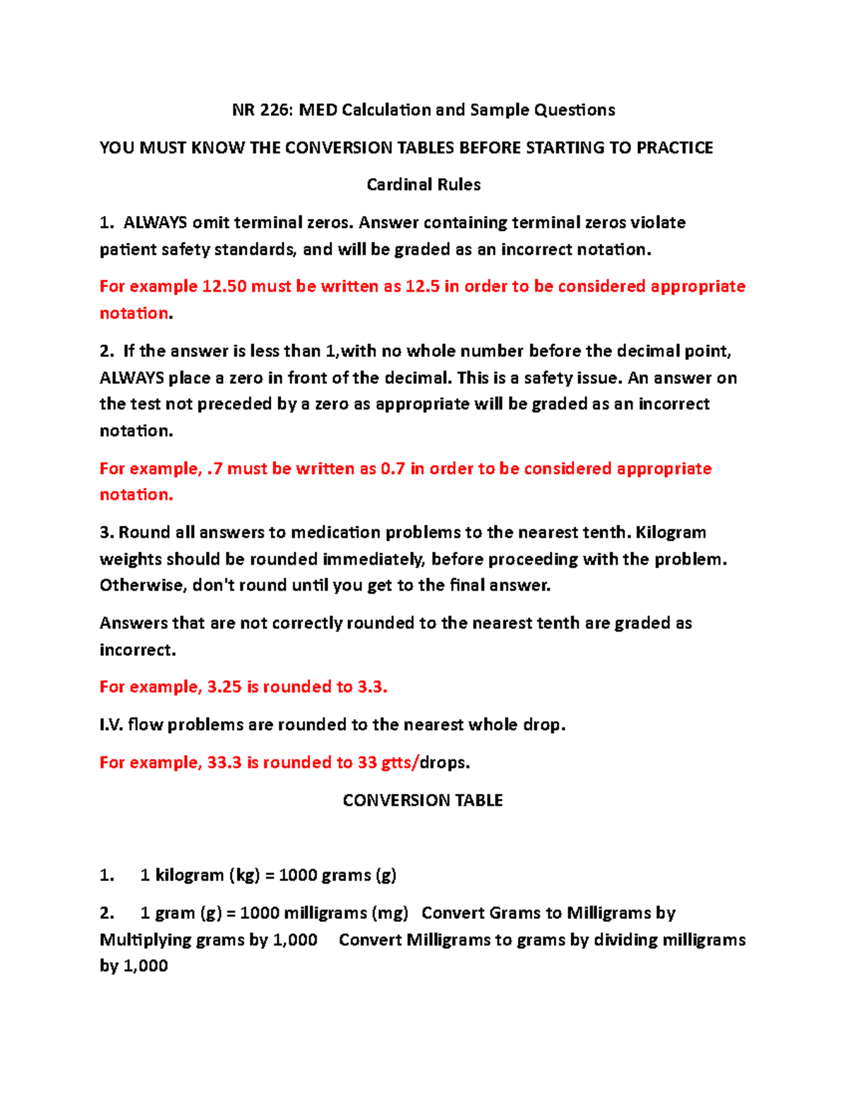 NR 226 Med Cal Review-2 - Med Cal practice questions - NR 226: MED ...