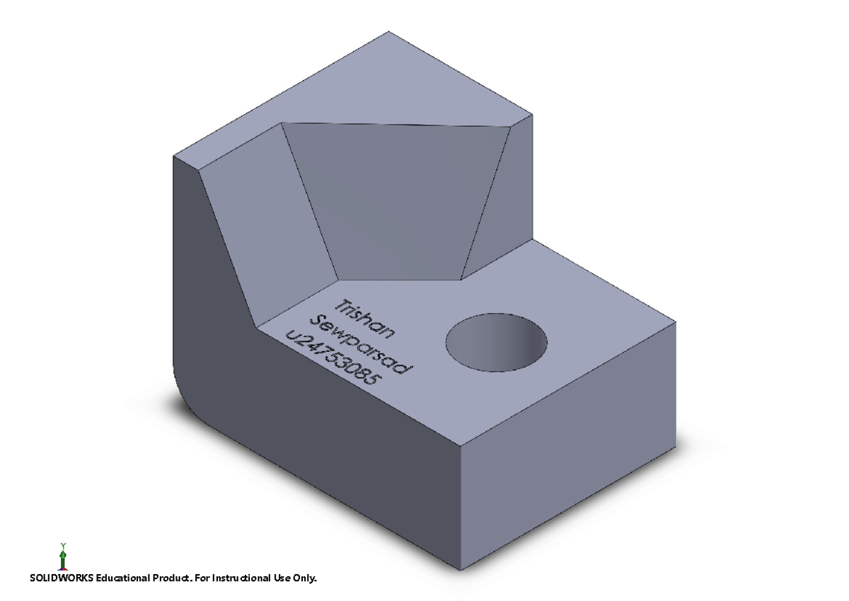 MGC Solidworks PRAC 1 - MGC 110 - SOLIDWORKS Educational Product. For ...