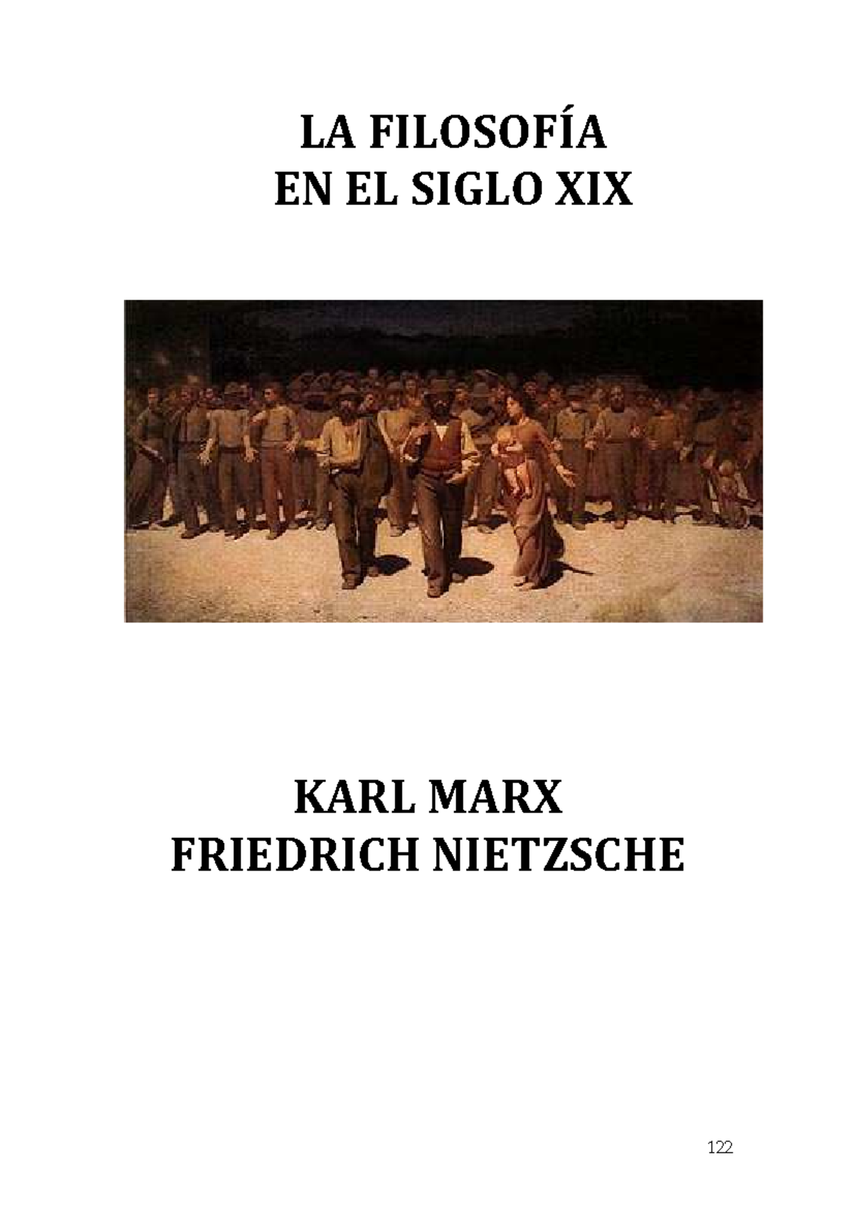 Marx y Nietzsche 2018 - LA FILOSOFÍA EN EL SIGLO XIX KARL MARX FRIEDRICH NIETZSCHE 1. El siglo ...