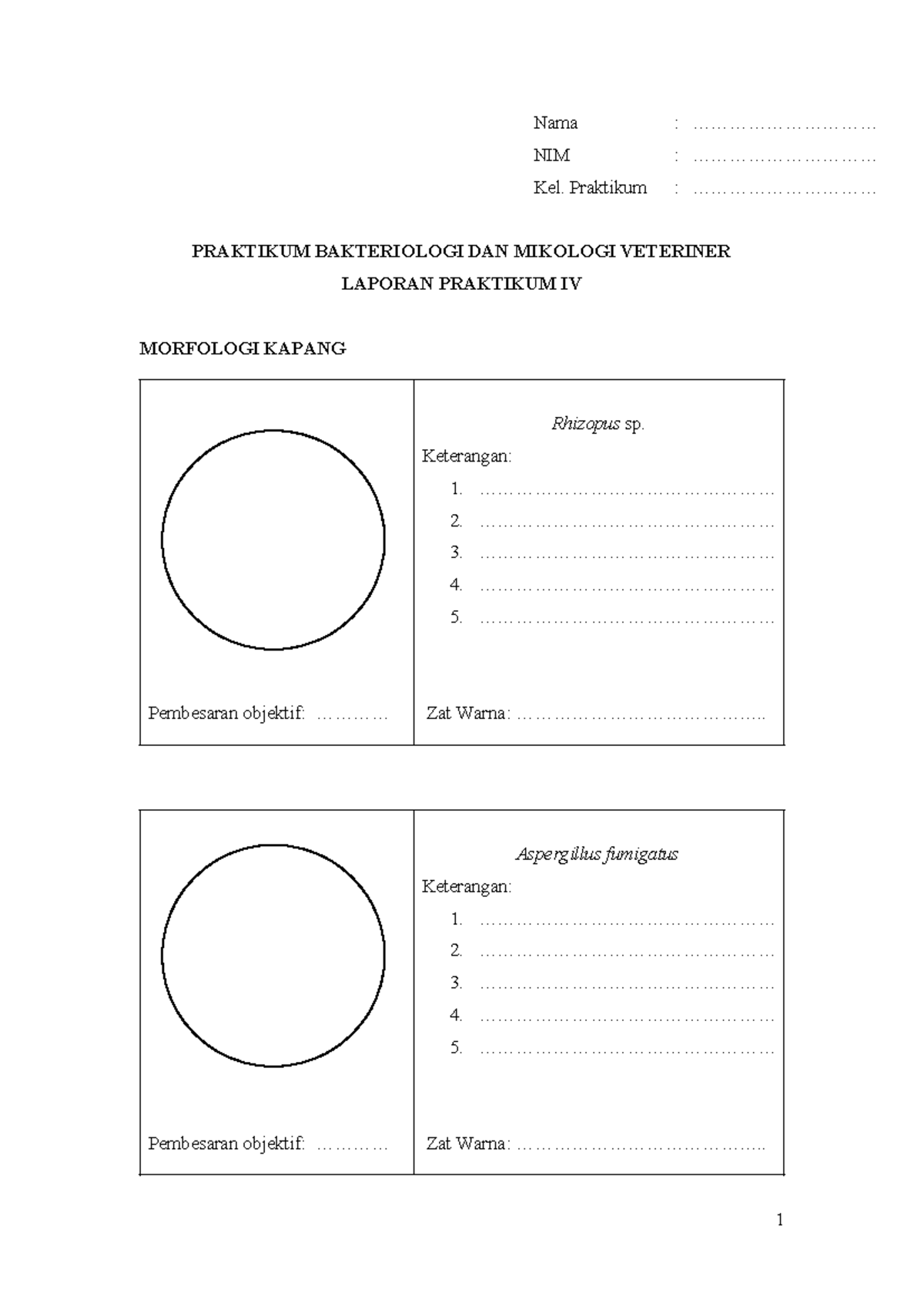 Lap Prakt Minggu 4 - abc - Nama NIM Kel. Praktikum