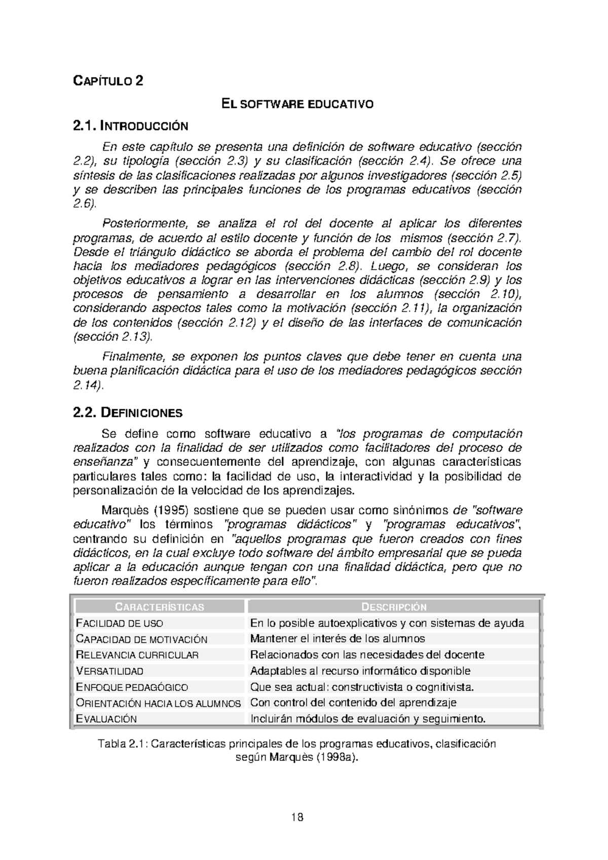 2 - El software educativo - CAPÍTULO 2 EL SOFTWARE EDUCATIVO 2 ...