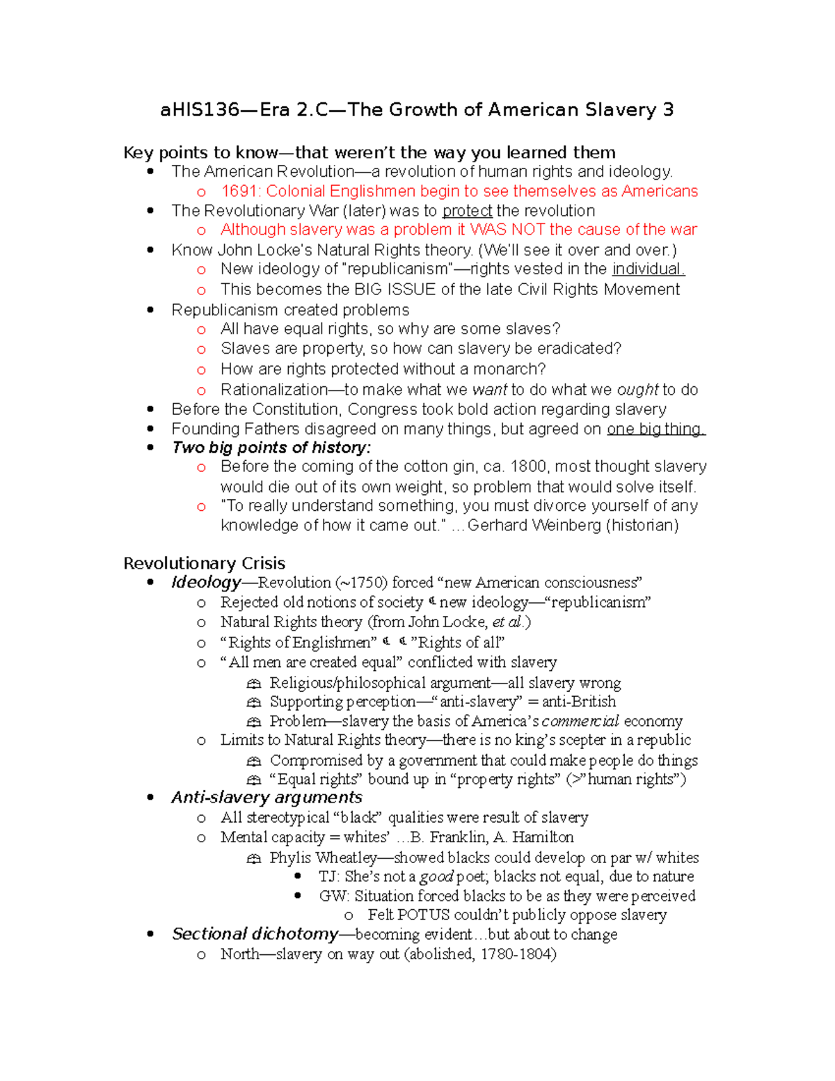 HIS136-2.C-Growth of American Slavery 3 - aHIS136—Era 2—The Growth of ...