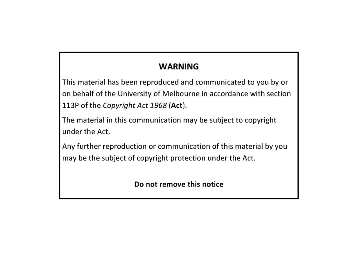 Week 1 Lecture 1 2024 Biomed Pathogens - Infections and their causative ...