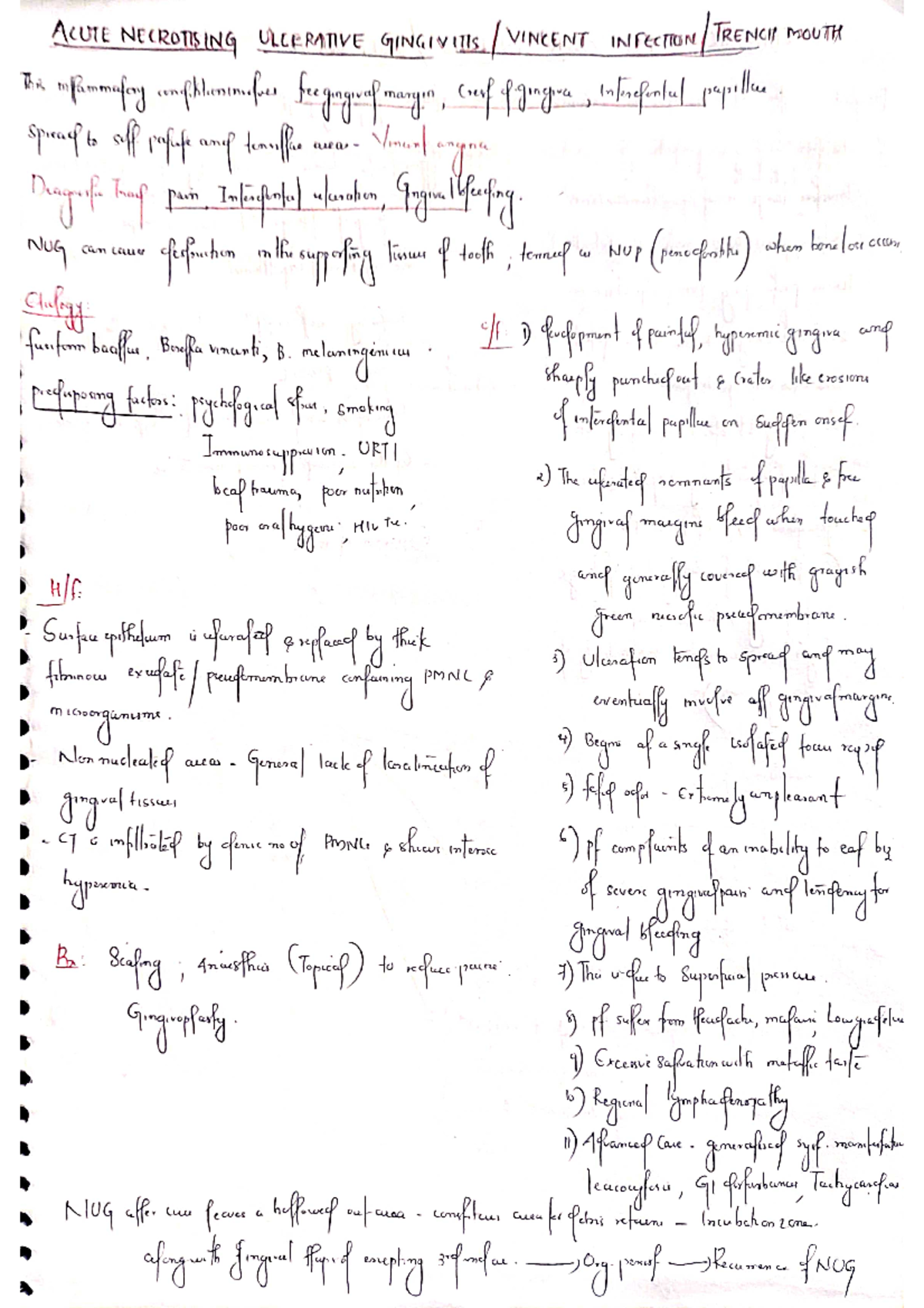 ANUG - microbiology - BDS - Studocu