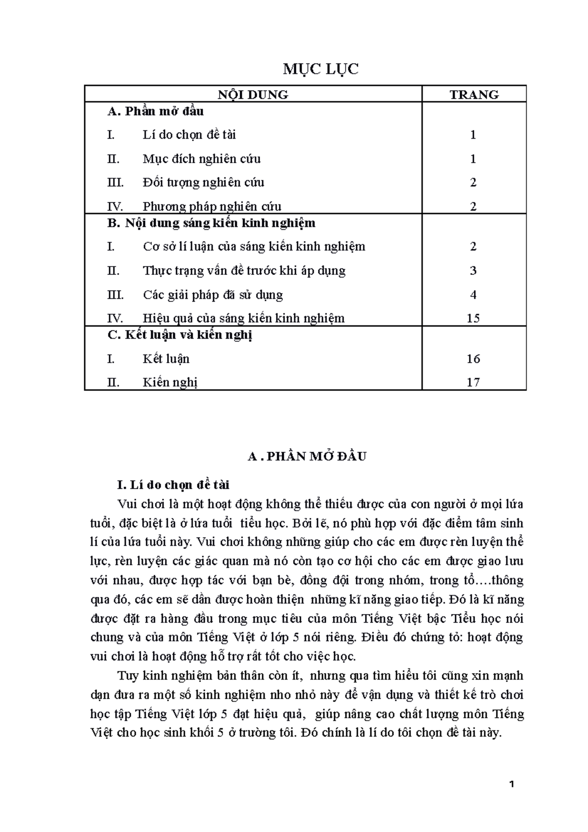 Skkn mot so kinh nghiem thiet ke tro choi hoc tap tieng viet S39oyl Zl ...