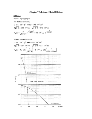 Solid State Electronic Devices Chapter 5 solution - Chapter 5 Solutions (Global Edition) Prob. 5 ...