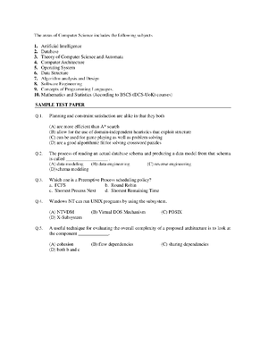 Solved O Level Computer Science Topical Past Papers - Pseudocode 1995 ...