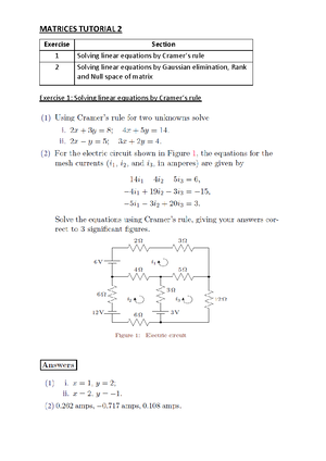 MTH10013 - Swinburne - Linear Algebra and Applications - Studocu