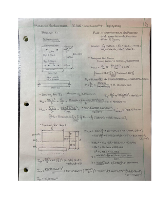 CE 365 - Homework #2 - C E 365 - Studocu