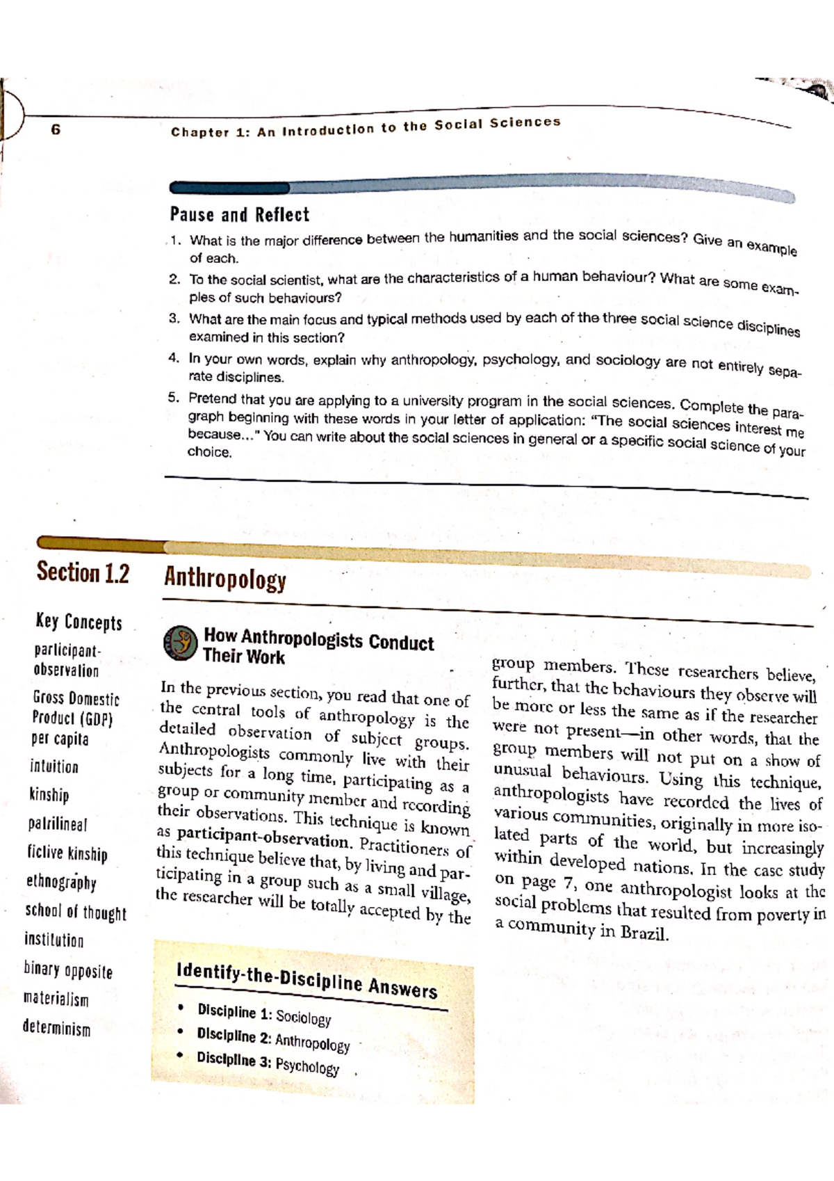 Anthropology Reading - Studocu