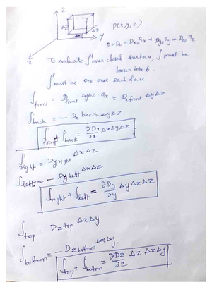 18ECC105t - djdjdjdj - Electromagnetics And Transmission Lines - Studocu