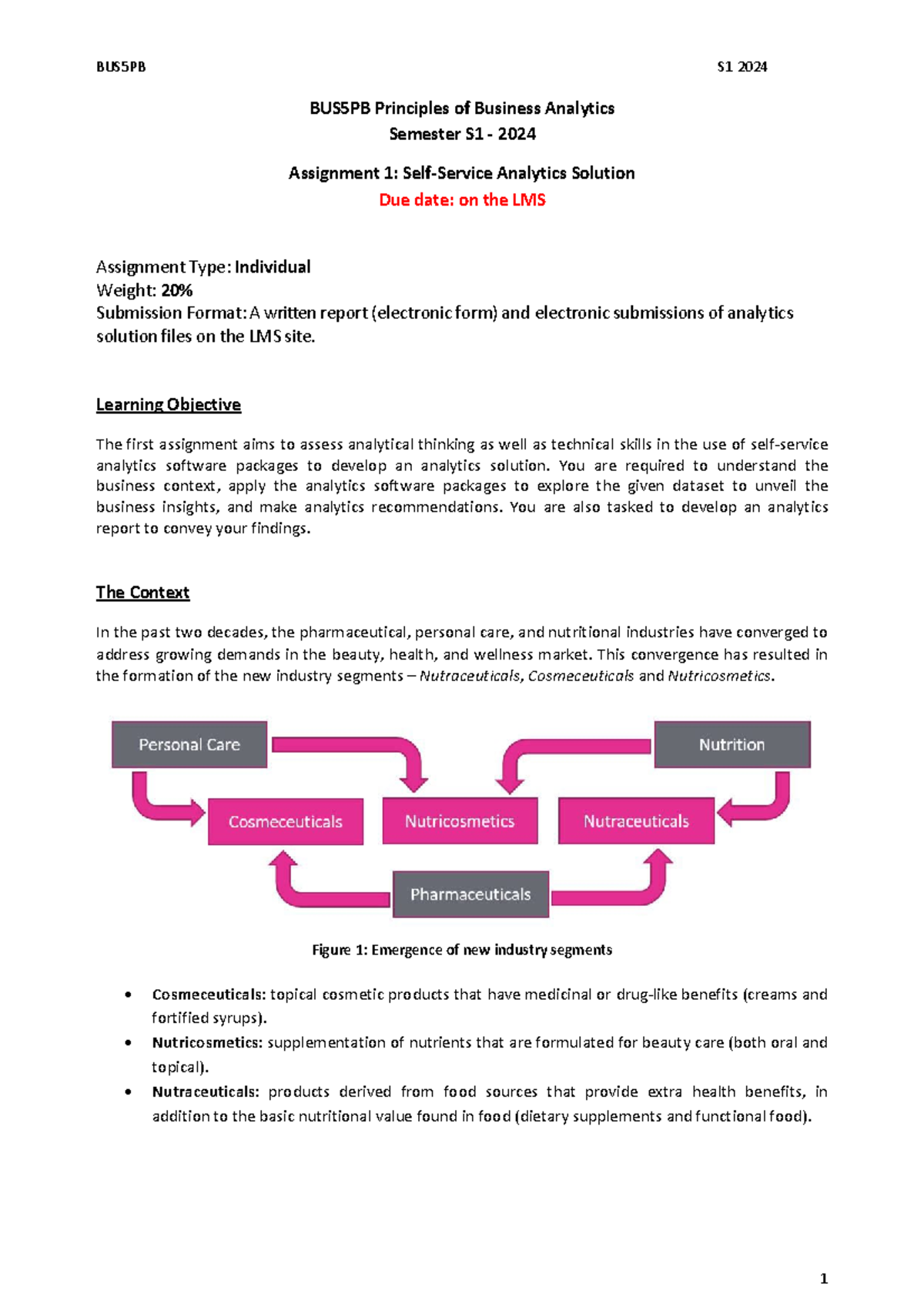 BUS5PB-Lecture 3-First Tools in Analytics-S1-2024 - BUS5PB Principles of Business Analytics ...