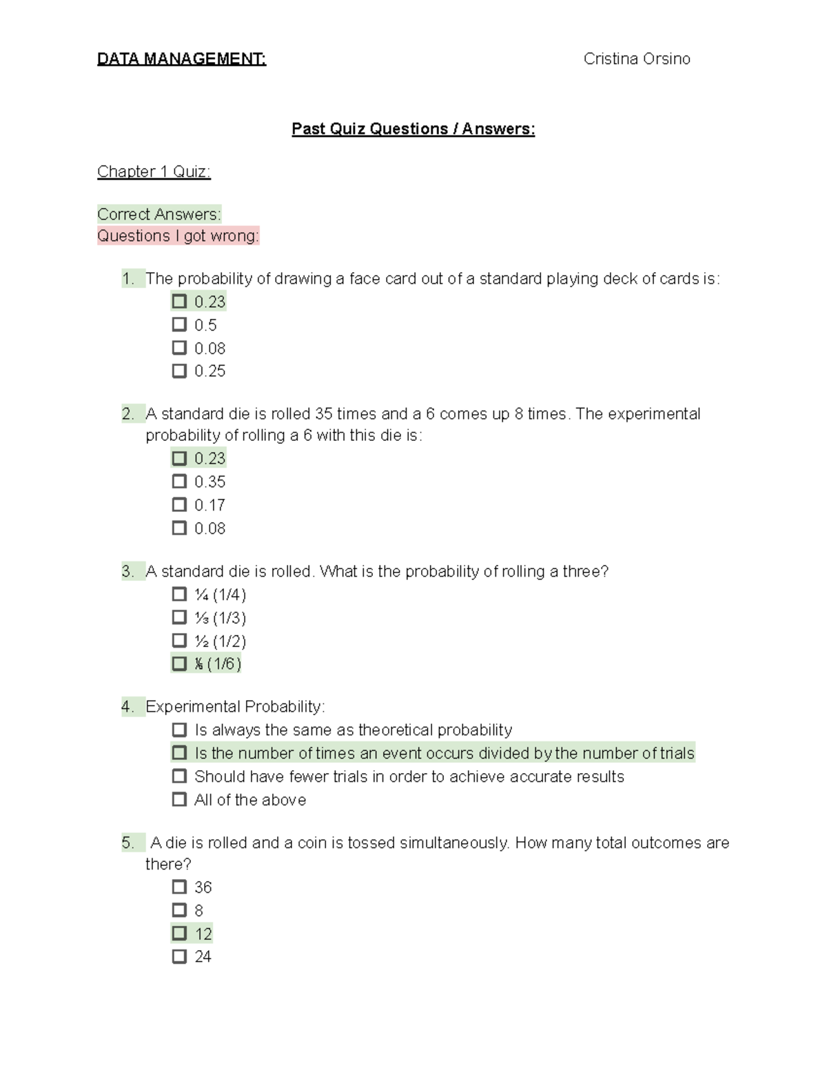 Math quiz questions - These are some math notes written by past tests ...