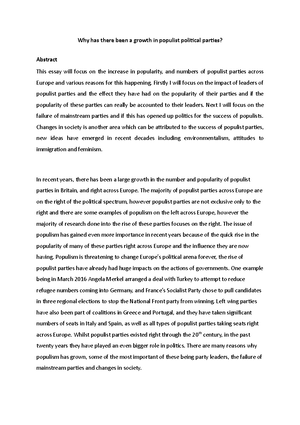 Why do we have wars? - What is Politics? Week8, Lecture 2 Why do we ...