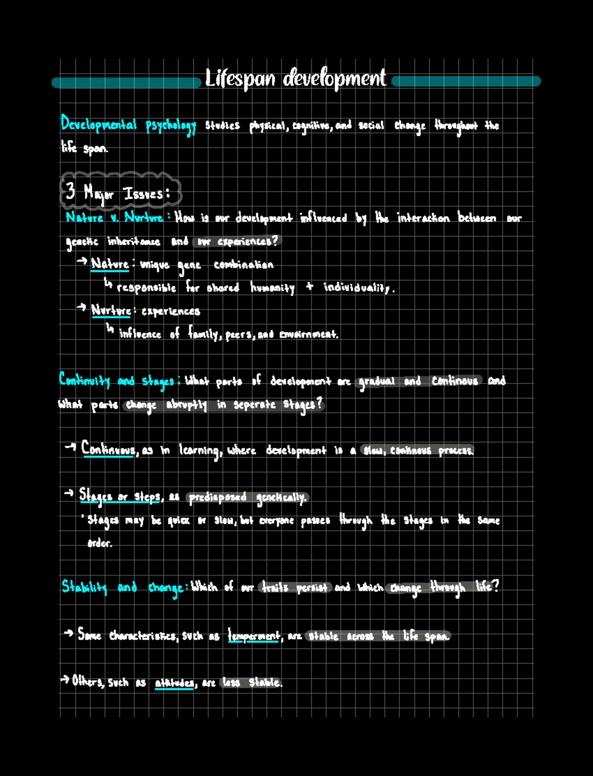 Chapter 9 Lifespan Development - Developmental psychology studies physical cognitive andsocial ...