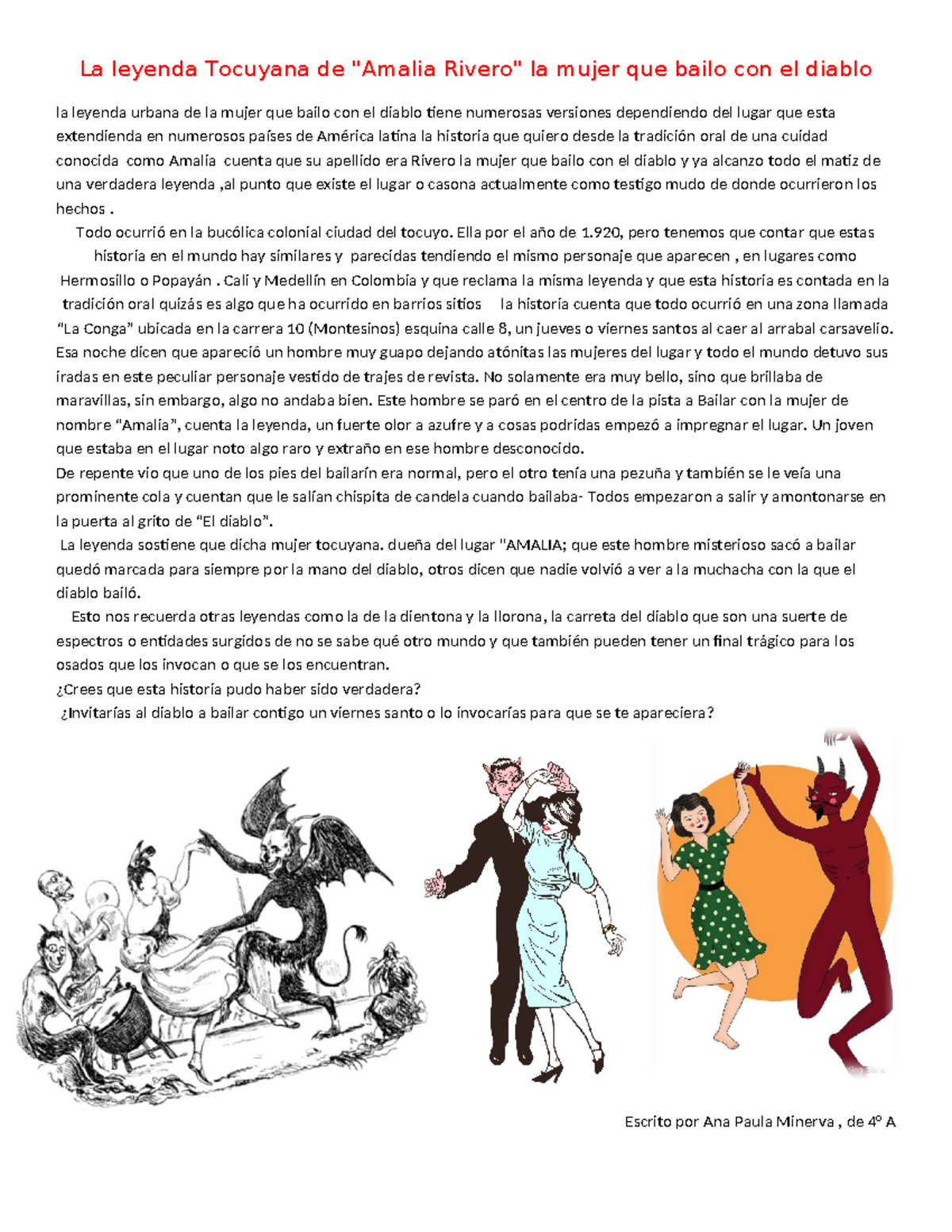 2 La leyenda Tocuyana. ana Paula Minerva - La leyenda Tocuyana de ...