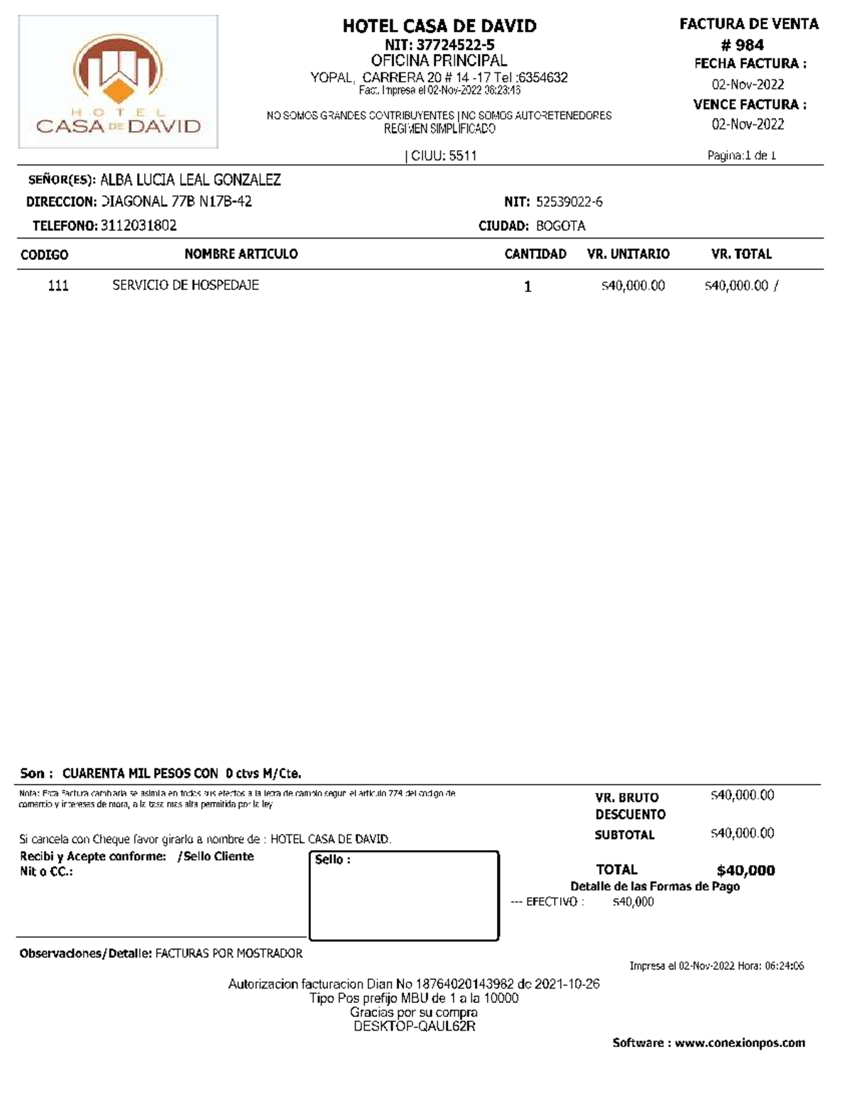 F. ALBA LEAL 02-11-22 - GXG VVHGHF GHGHG - Contabilidad Financiera I - Studocu