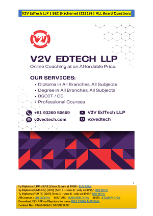 OOP using C++ Co mplete Notes - Unit I: Principles of Object Oriented ...