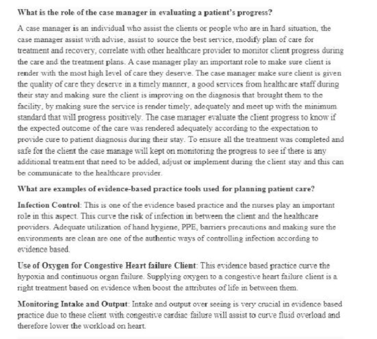 Clinical #3 - Quick case studies and responses- lecture discussions ...