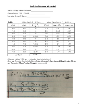 Fall2023 Reflection and Refraction Lab Online-1 - Reflection and ...