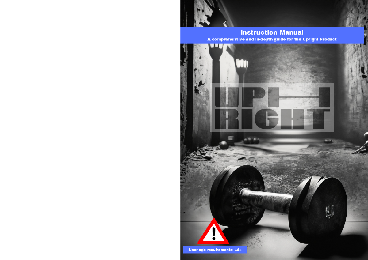 Blank PAGE - instruction manual for product - Instruction Manual A ...