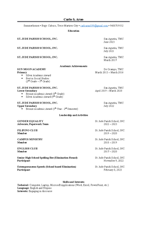 Interview Questions for Job Interview Simulation - 1) 1. Tell me ...