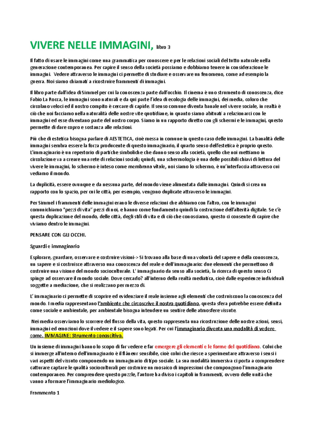 Vivere Nelle Immagini - VIVERE NELLE IMMAGINI, libro 3 Il fatto di ...