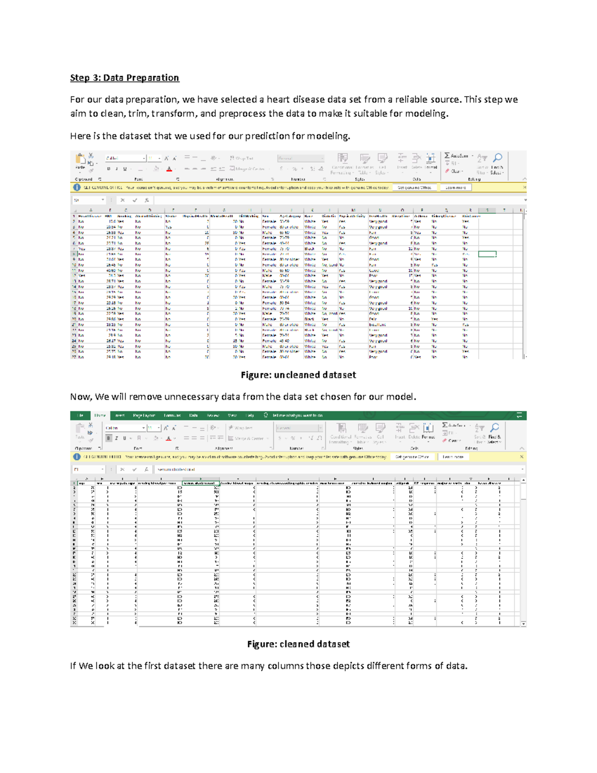 Step-3 - dsGSDfSAF - Step 3: Data Preparation For our data preparation ...