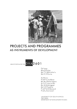 DVA 2601 EXAM 2024 - MAY/JUNE EXAM - Cover page Examination May/June ...