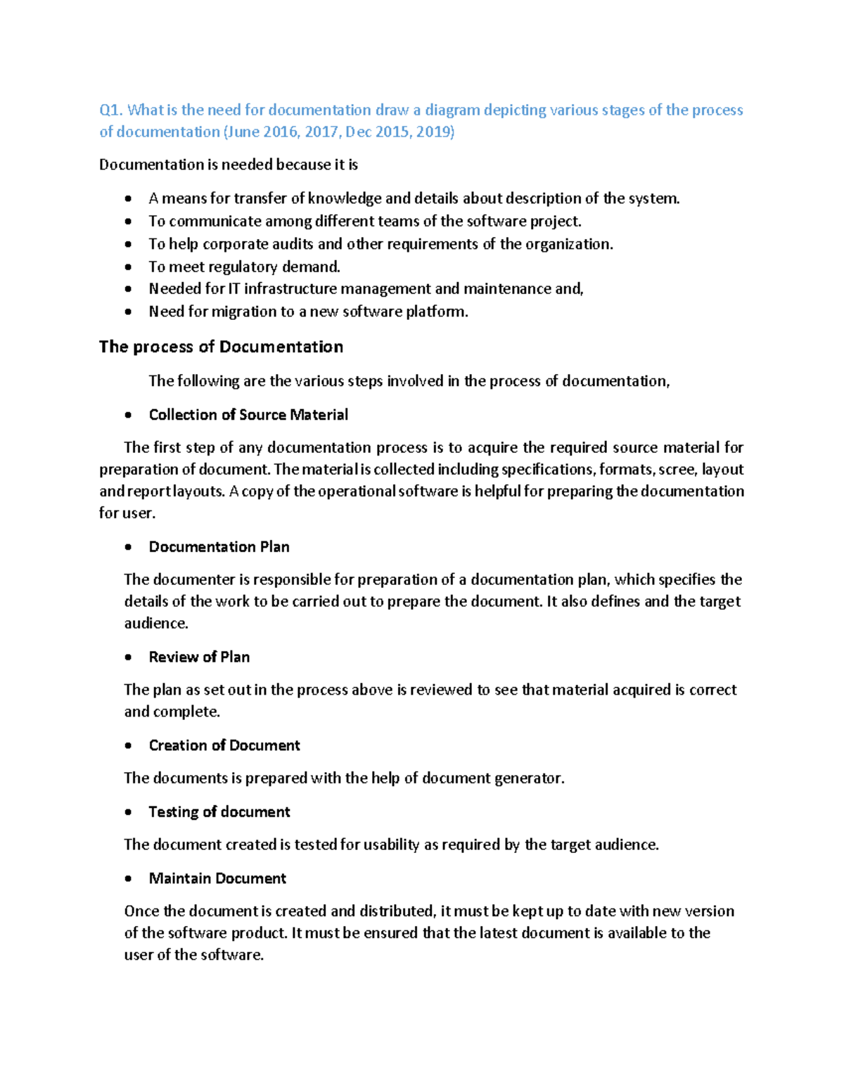 MCS014 System Analysis AND Design Important Questions WITH Answers ...