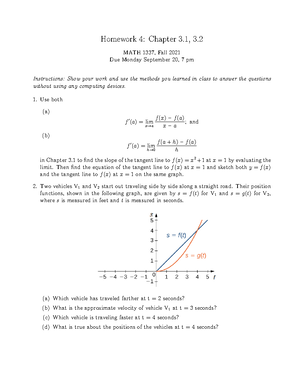 Business Calc Quiz 1 - Math 1309 Name: Quiz Please show all appropriate ...