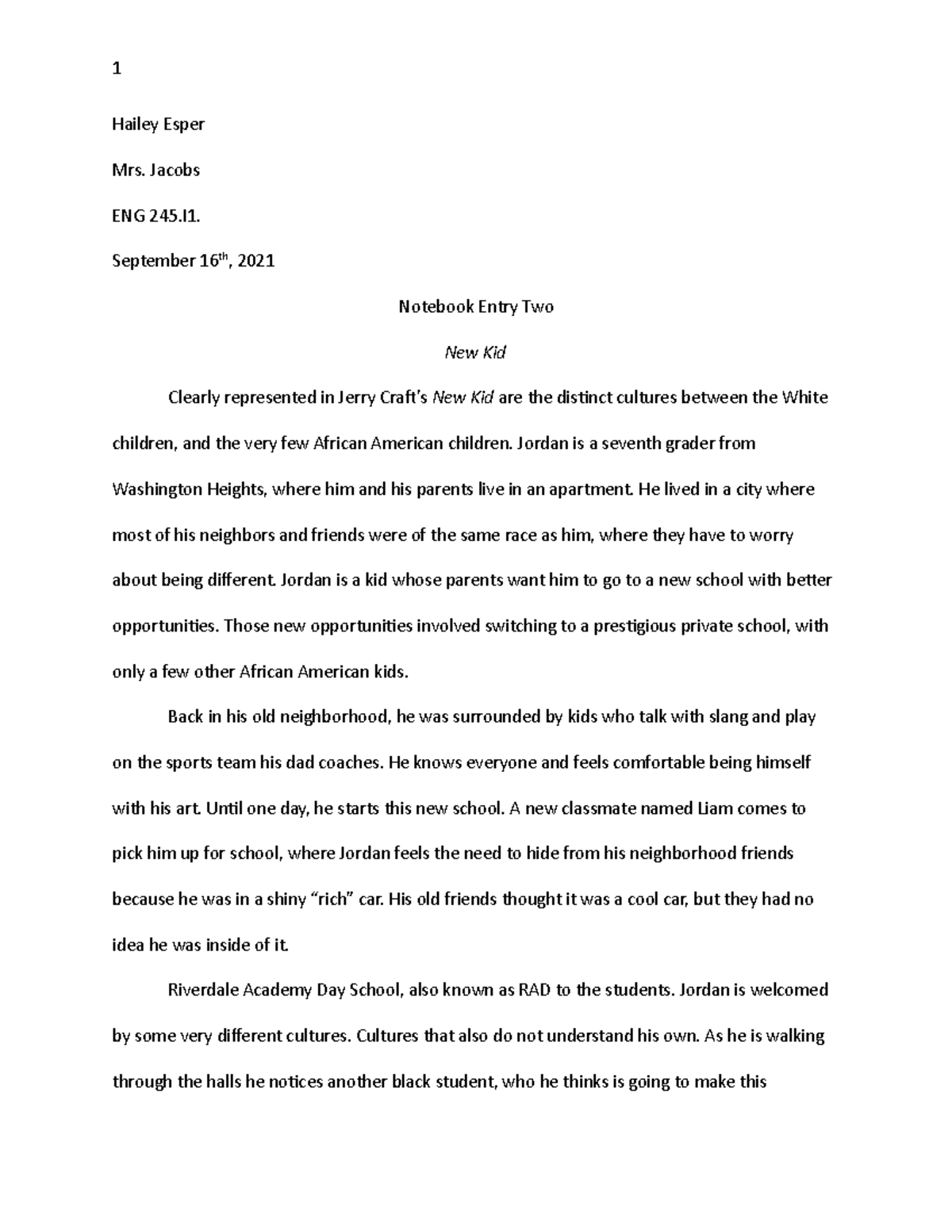 Notebook 2 - Grade: A- ENG-254 - Studocu