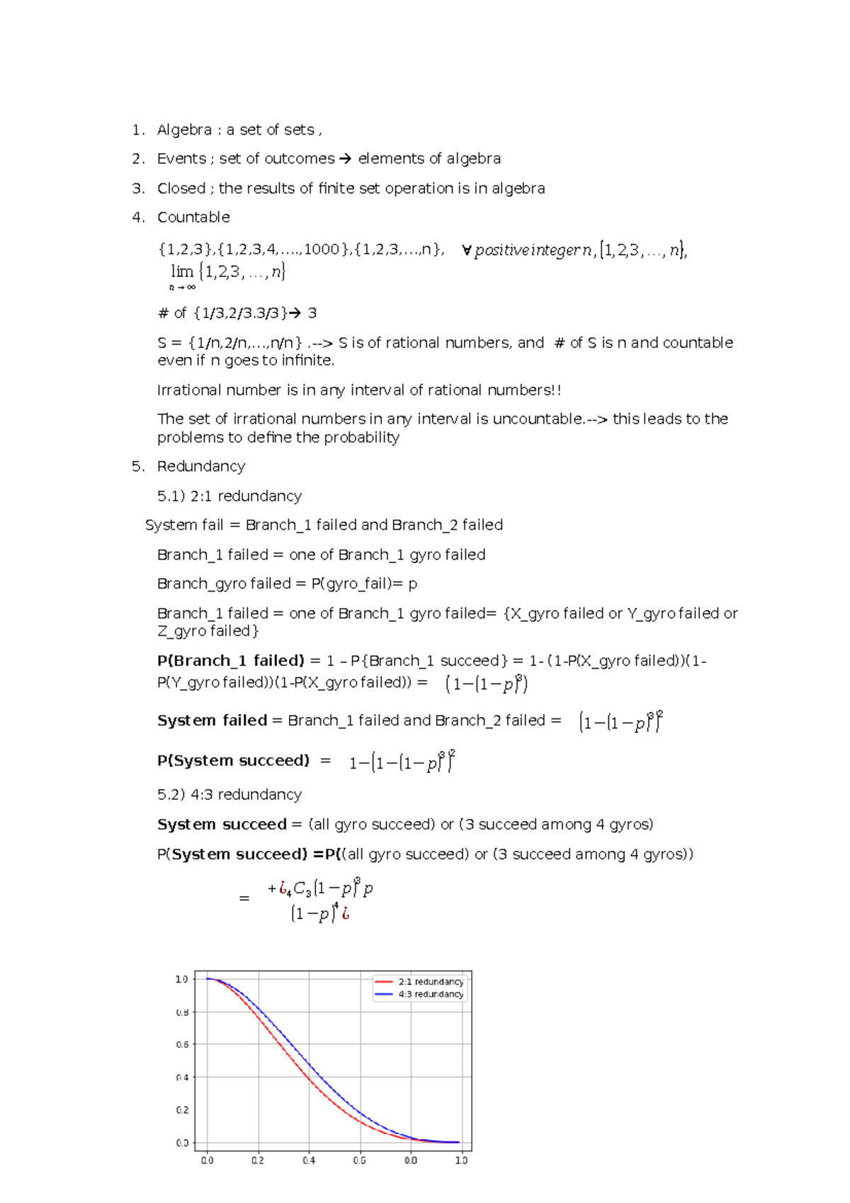 Ch1 selective Class - Best for me - Algebra : a set of sets , Events ...
