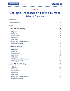 Unit 10 Plate Tectonics Study Guide - Unit 1 0 Plate Tectonics Table of ...
